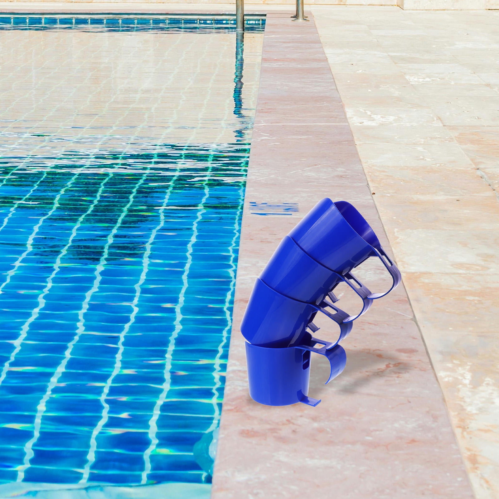RENACLIPY 4Pcs Above Ground Pool Cup Holders Plastic Drink Racks for ...