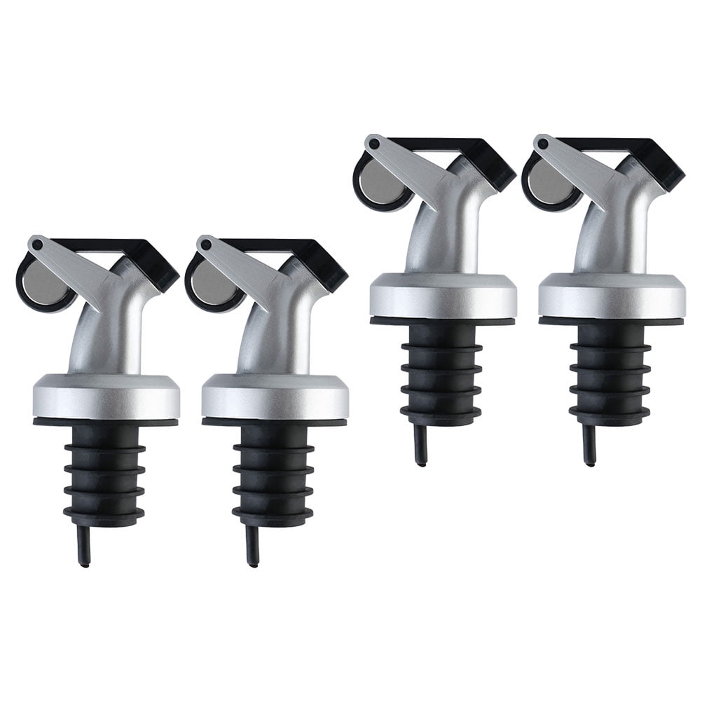 RENACLIPY 4pcs Tilt Activated Opening Bottle Stopper Practical Design ...