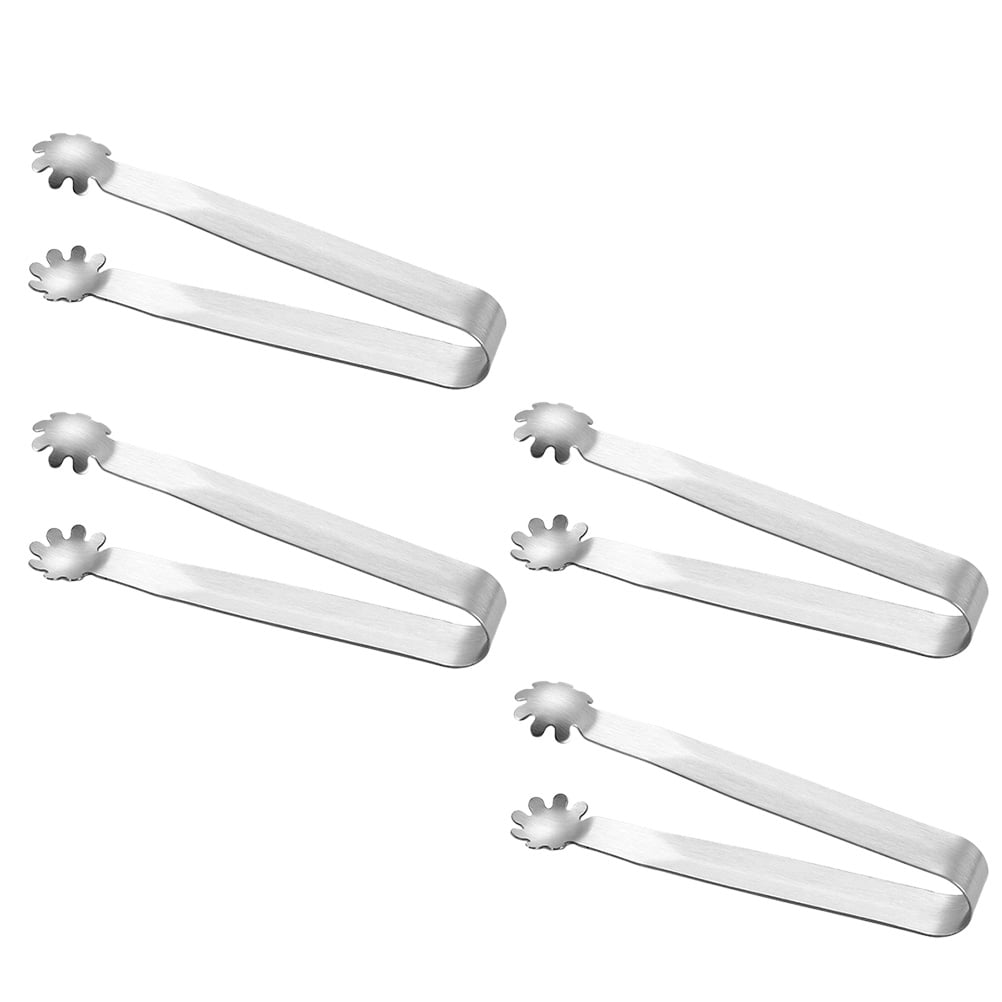 RENACLIPY 4Pcs Sugar Tongs Stainless Steel Handling Small Food Items ...