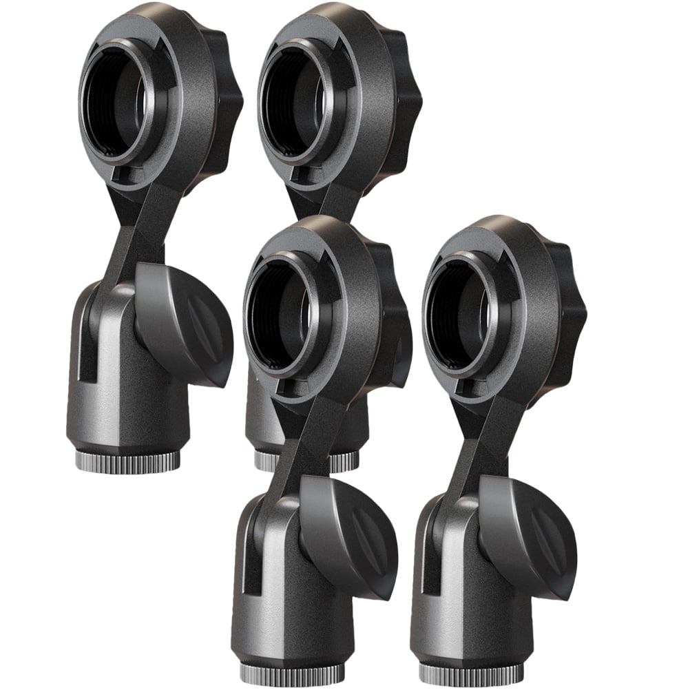 RENACLIPY 4Set Handheld Mic Mount Black Plastic For Meetings And Video Chatting - Walmart.com