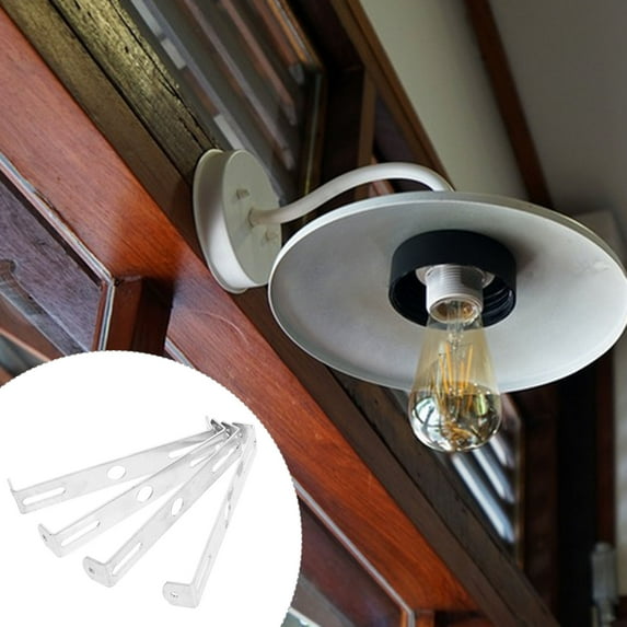 RENACLIPY Ceiling Light Mount Bracket Iron 4 Pieces Compatible with ...