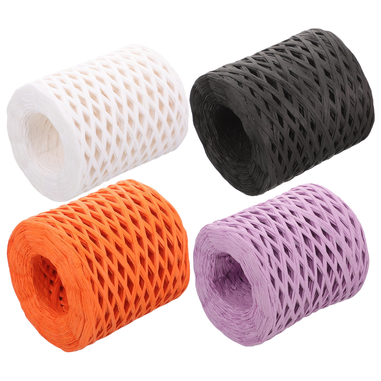 RENACLIPY Gift Packing Ropes Flower Packaging Rope 4 Rolls 3.5x3.1in ...
