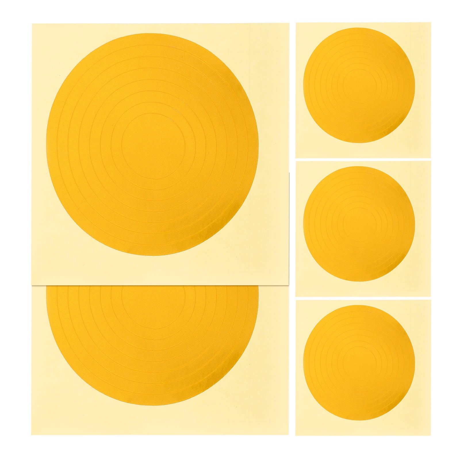 RENACLIPY 5 Sheets Round Sticker Labels for Pressure Gauges Enhance ...