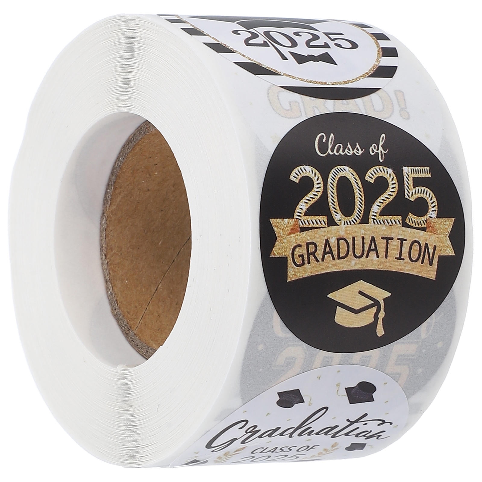 RENACLIPY Multi-Color Graduation Party Stickers with Creative Designs ...