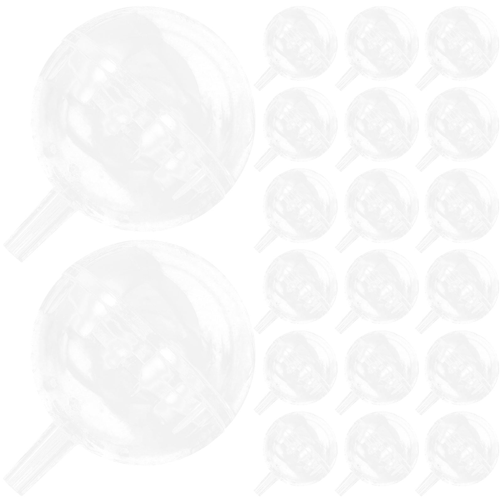 RENACLIPY 50Pack Truffle Wrapper Plastic for Elegant Flower and Candy ...