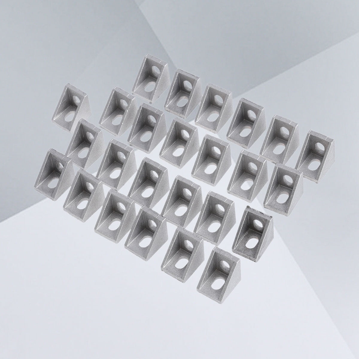 RENACLIPY 50Pcs L Angle Bracket for T Slot Aluminum Extrusion Profile ...
