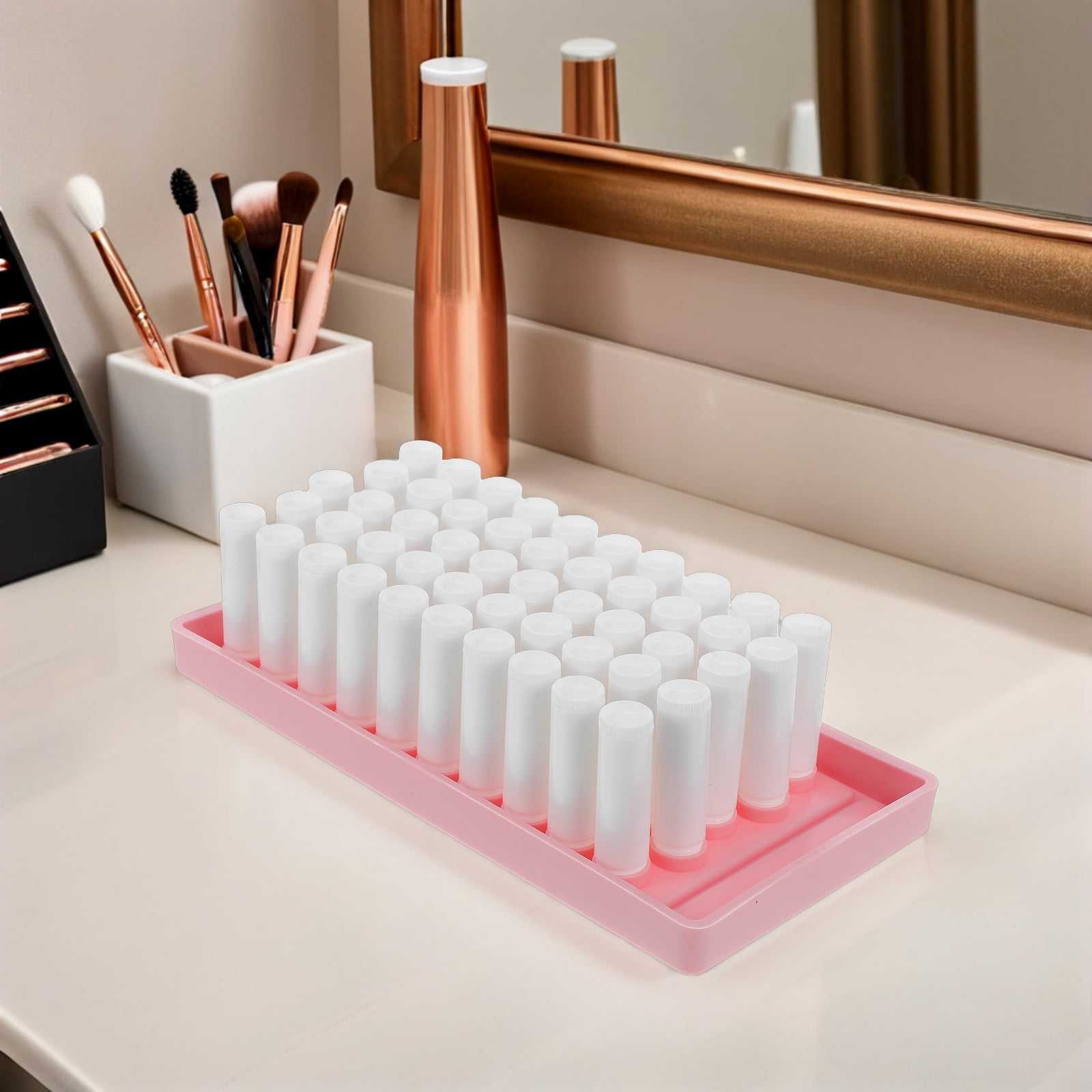 RENACLIPY 50Set DIY Balm Tubes Homemade with Heat Resistant PP Plastic ...