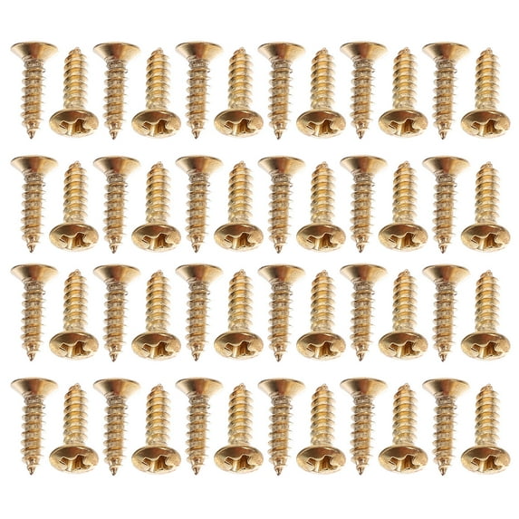RENACLIPY 50pcs Guitar Tuner Screws for Bass Part Assembly - Walmart.com