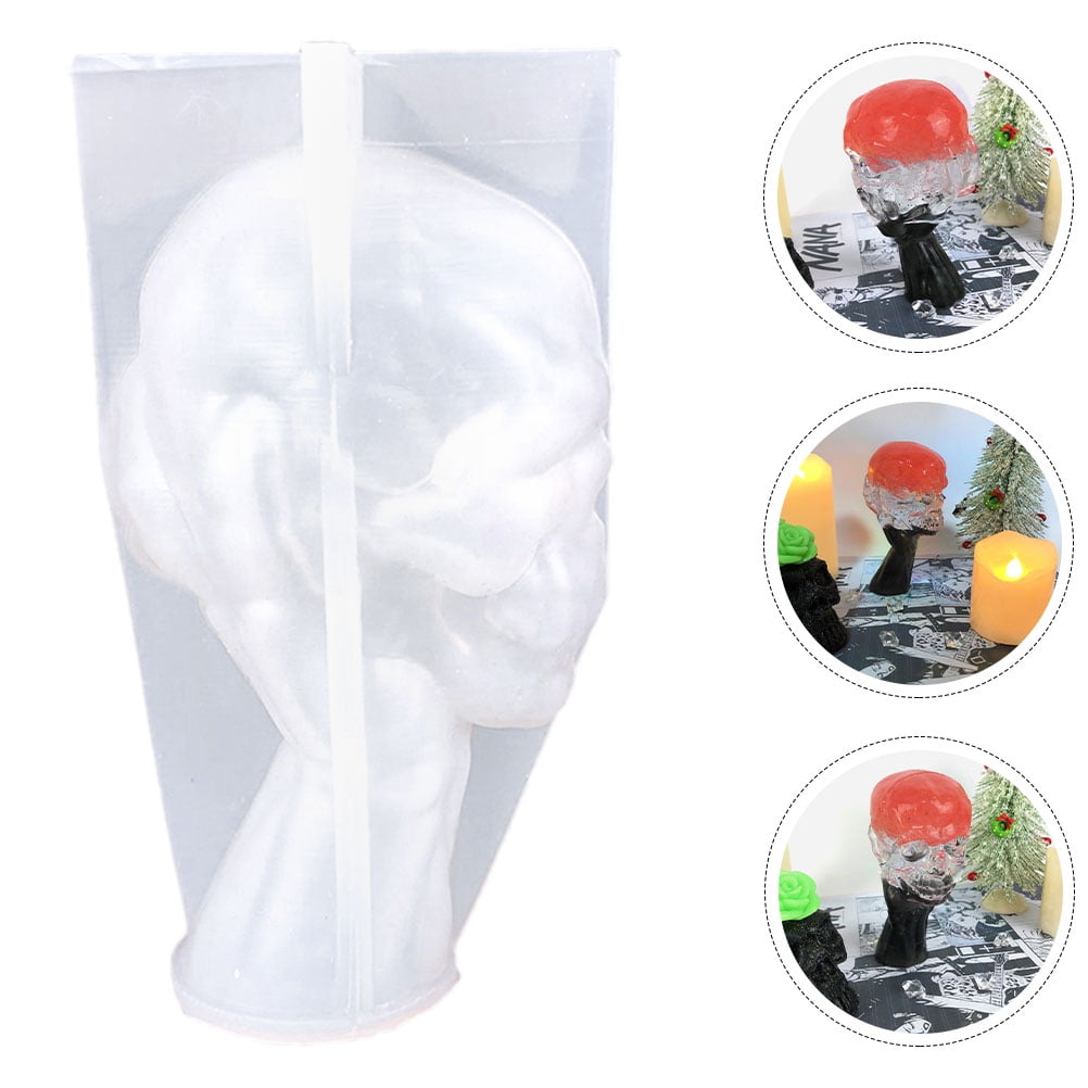 RENACLIPY 5Pack 3D Hand Held Design Skull Mould for Diy Enthusiasts ...