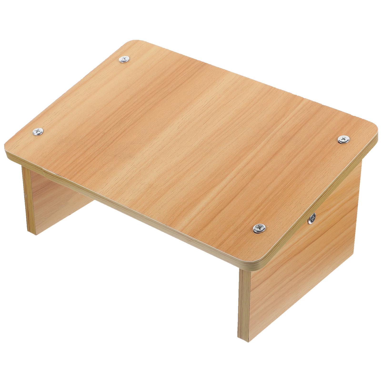 RENACLIPY Solid Wood Anti- Step Stool for Adults, Wide Tread Portable ...