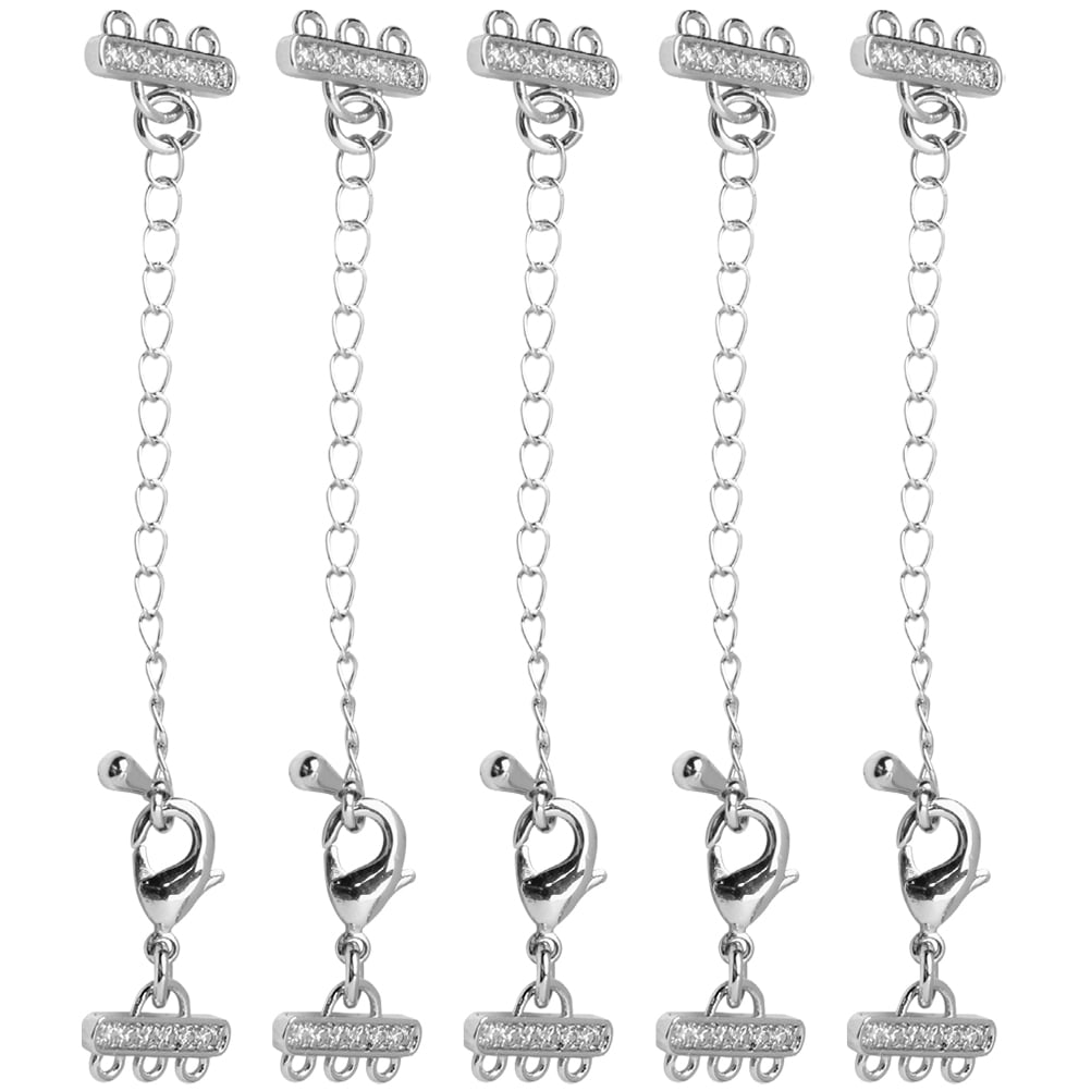 RENACLIPY 5Pcs Plated Extender Chains Easy to Install for Jewelry ...