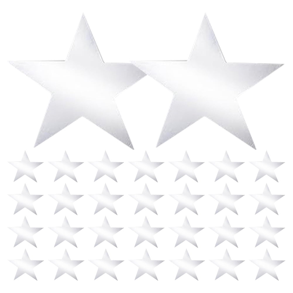 RENACLIPY 60 Pieces Paper Star Cutouts for Party Decorations, Wall ...