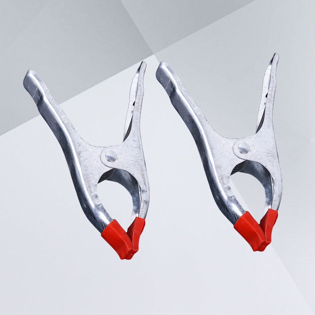 RENACLIPY 6Pack Carpenters Metal Clamp with Spring Shape for Holding ...