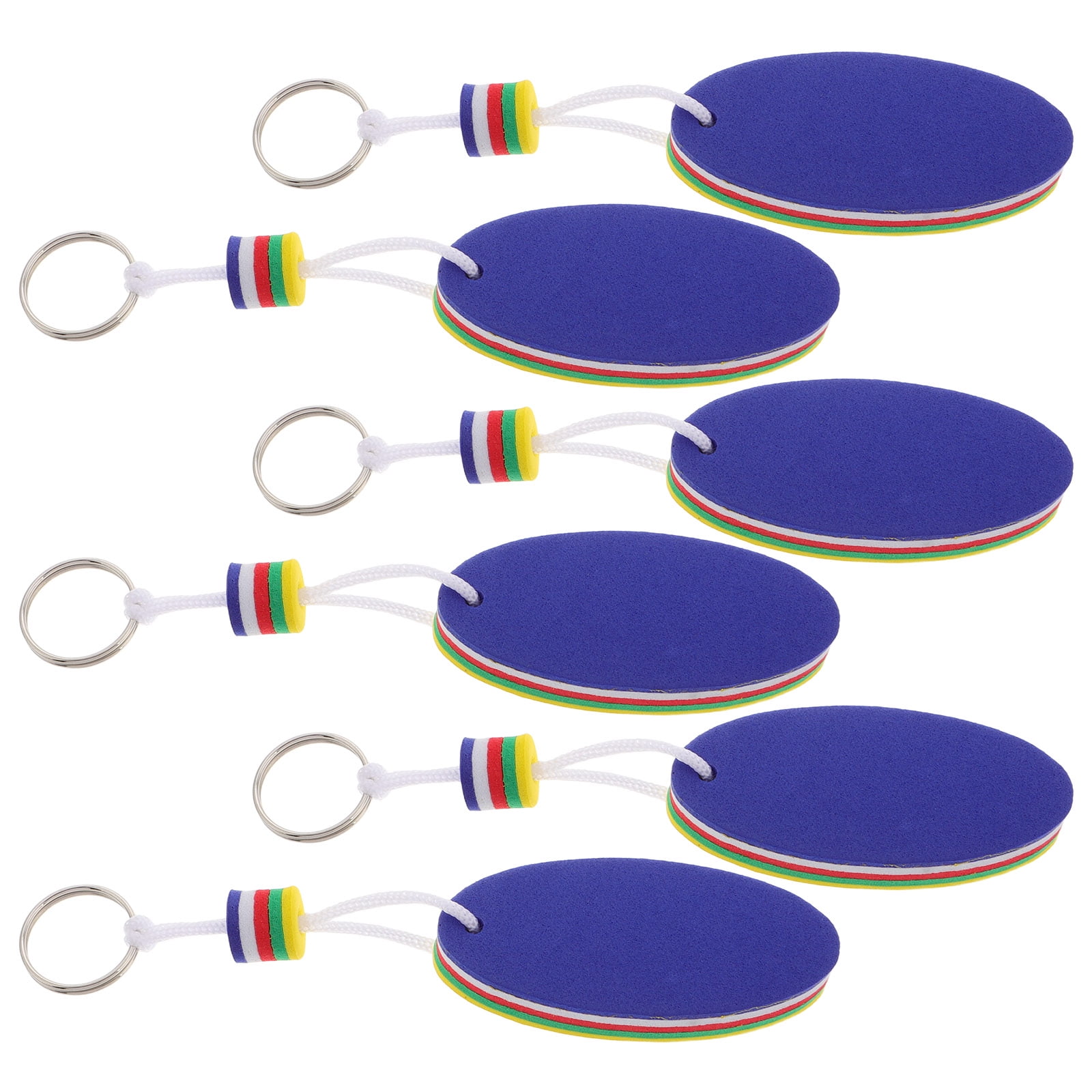 RENACLIPY 6Pack Key Float Chain Multi EVA Floating Accessories For ...