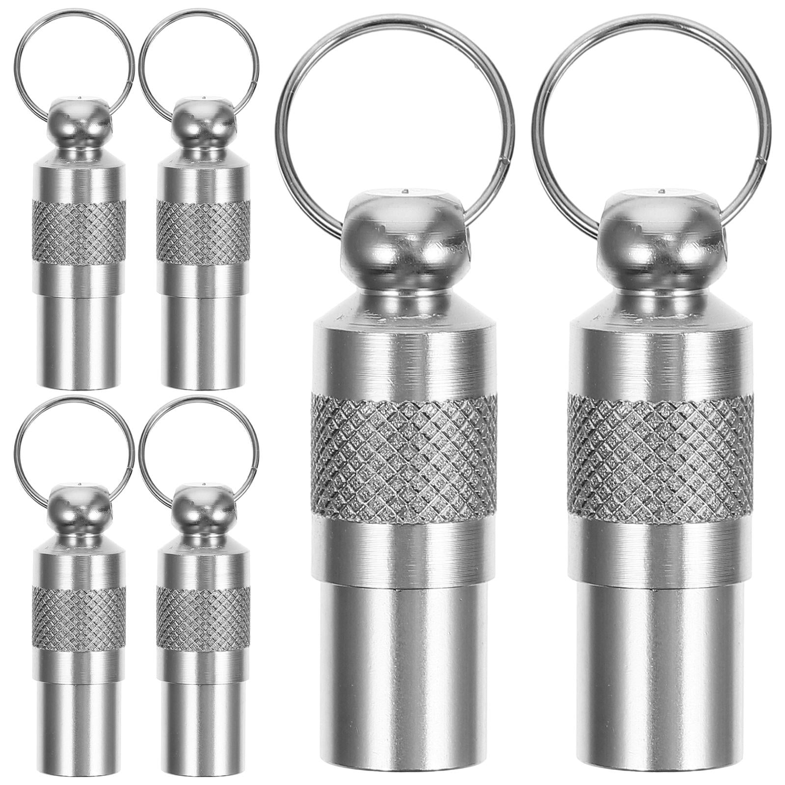 RENACLIPY 6Pcs Aluminum Pet Id Tags for Dogs and Cats Cylindrical Shape ...