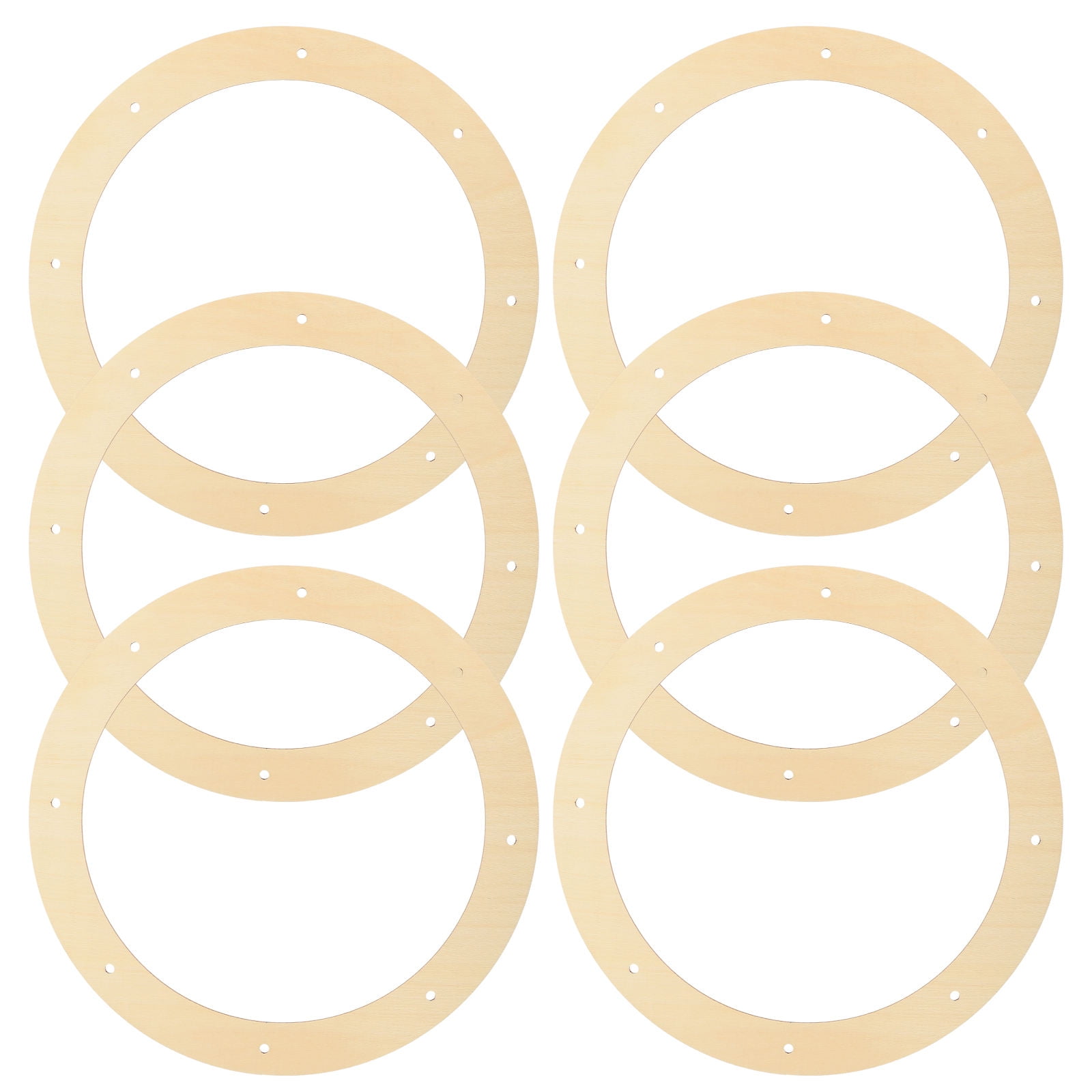 RENACLIPY A Style Wreath Frame Oak 6Pcs - Walmart.com
