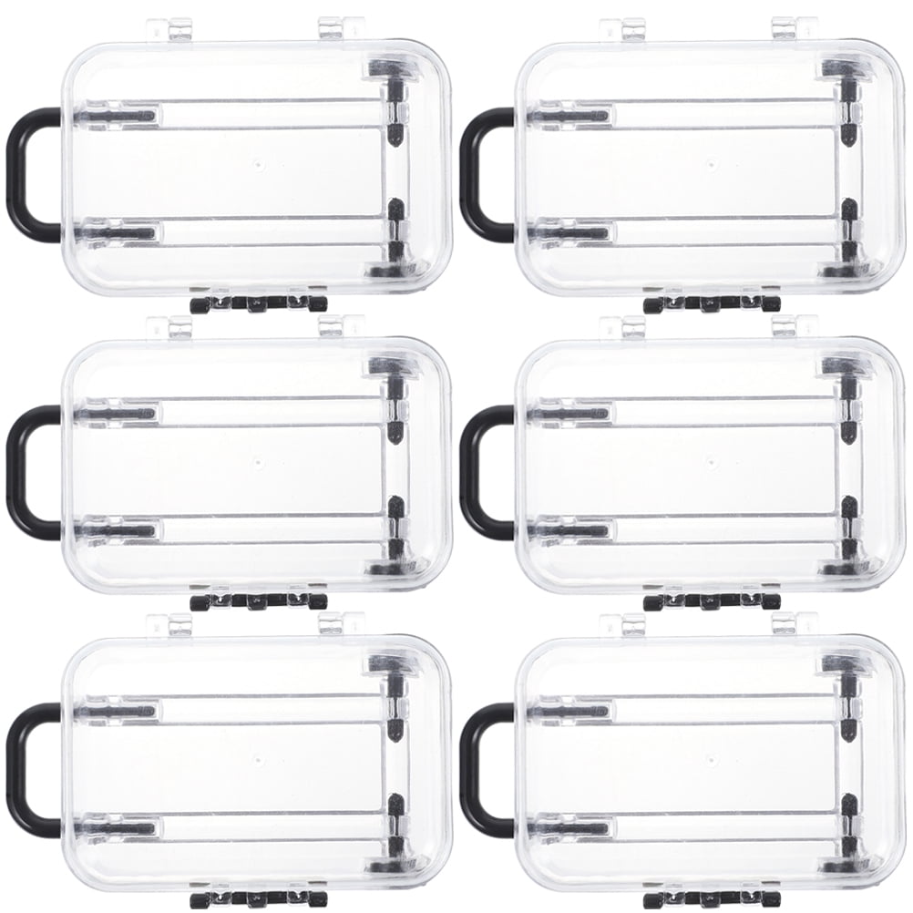RENACLIPY 6Pcs Mini Clear Suitcase Favor Box Minimalist Travel Theme ...
