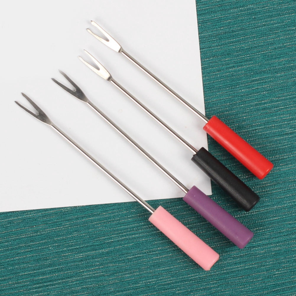 RENACLIPY Reusable Corn Forks Red PP Material 6Pcs - Walmart.com