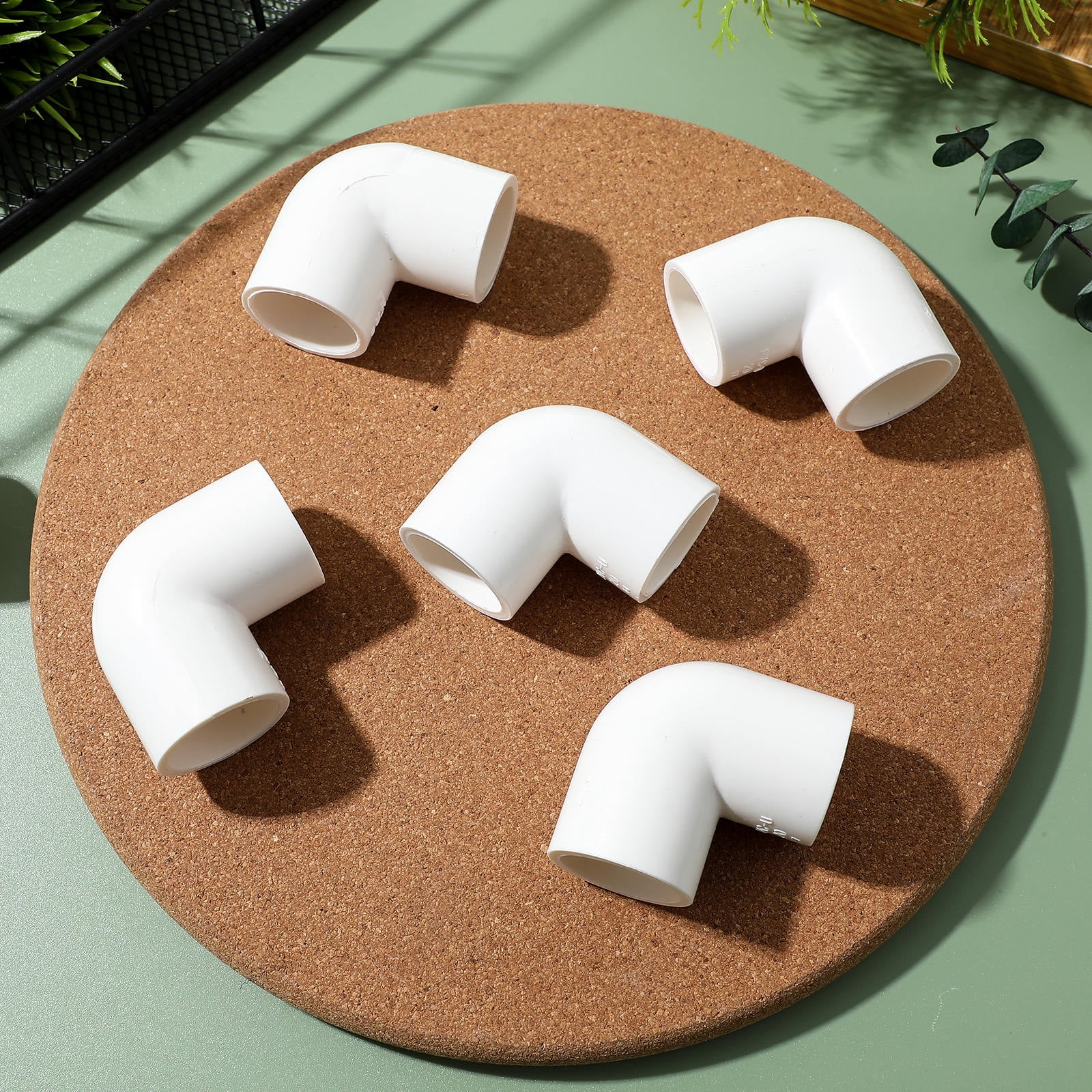 RENACLIPY 6pcs Pvc Sprinkler Fittings White For Agricultural Use And ...