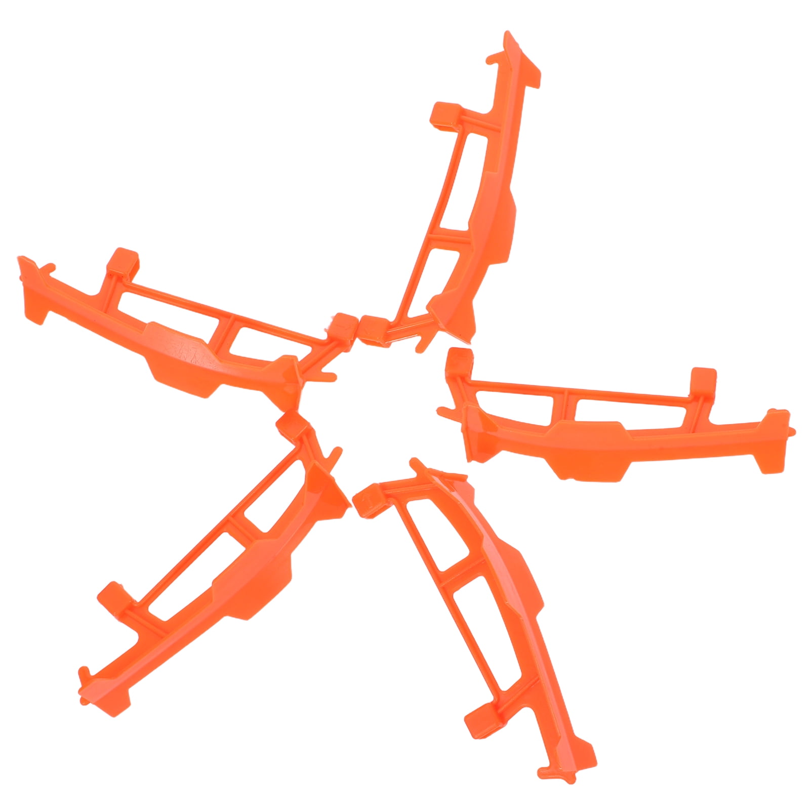 RENACLIPY Model Aircraft Bracket Orange Plastic Rubber Band Powered for ...