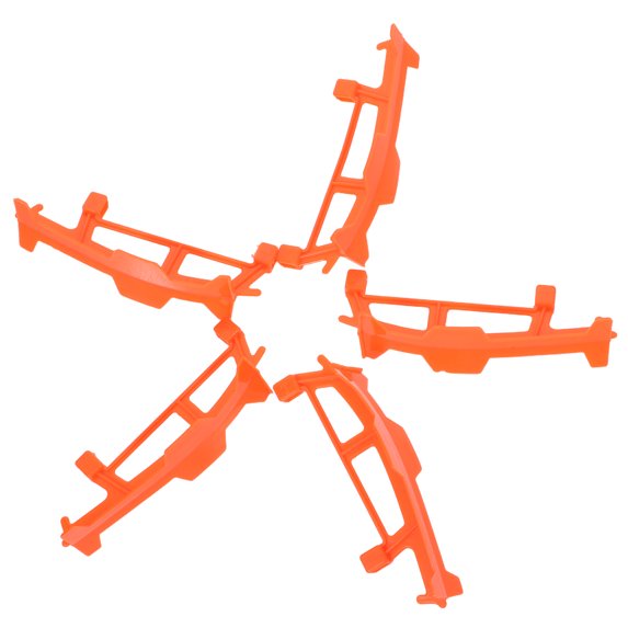RENACLIPY Model Aircraft Bracket Orange Plastic Rubber Band Powered for ...