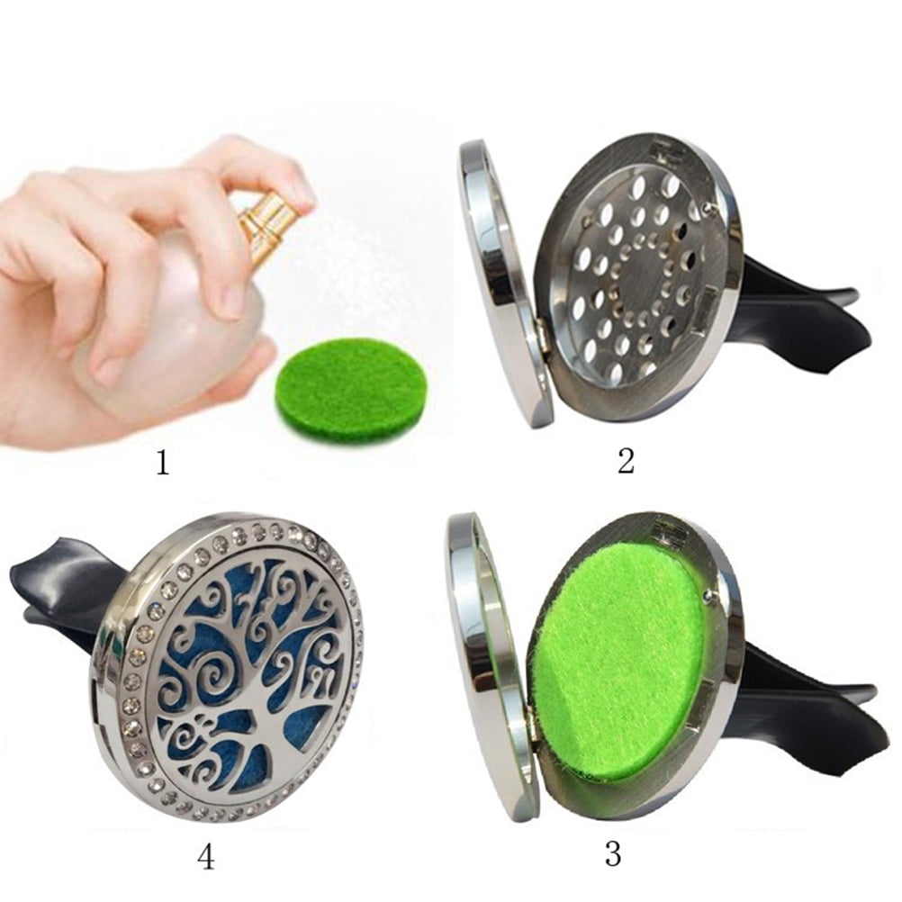 RENACLIPY Aromatherapy Diffuser Car Vent Clip Solid Design Prevents Oil ...