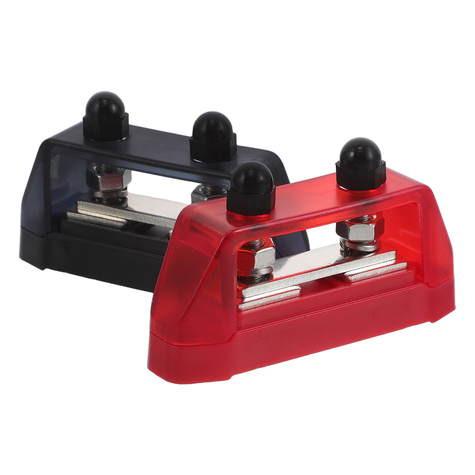 RENACLIPY Automotive Battery Terminal Block with Cover for Distribution ...