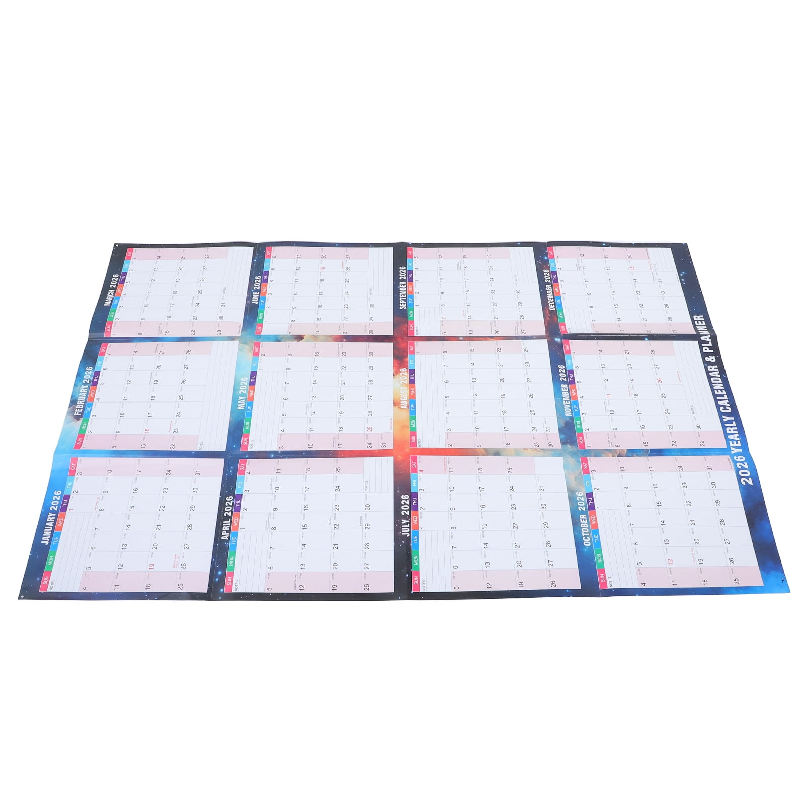 RENACLIPY Essential School Supplies: Comprehensive Calendar Selection ...