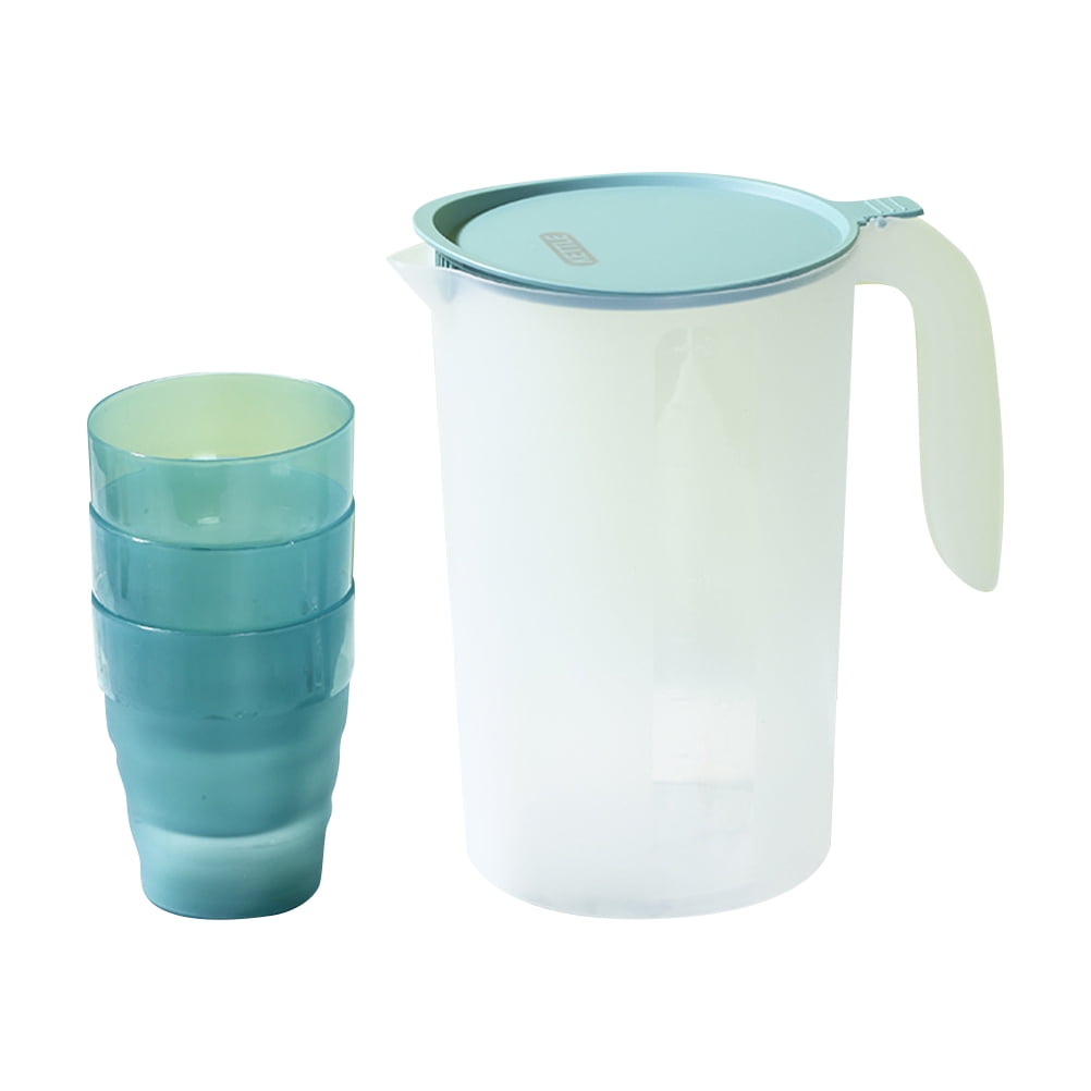 RENACLIPY Beverage Pitchers 1800ml For Milk Storage And Ice Tea Storage ...