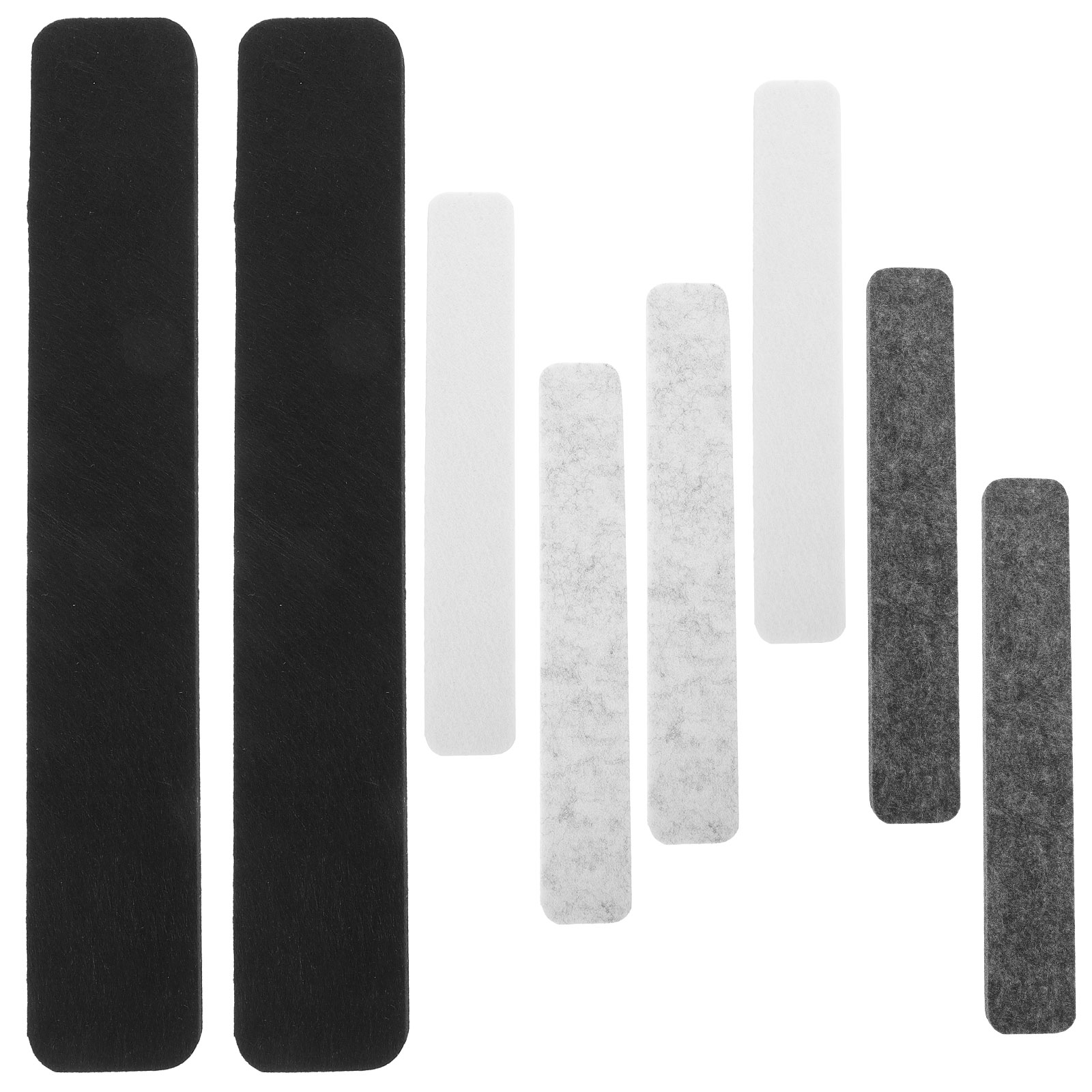 RENACLIPY Felt Bulletin Boards Wool Felt Rectangular Office Use 8Pcs ...
