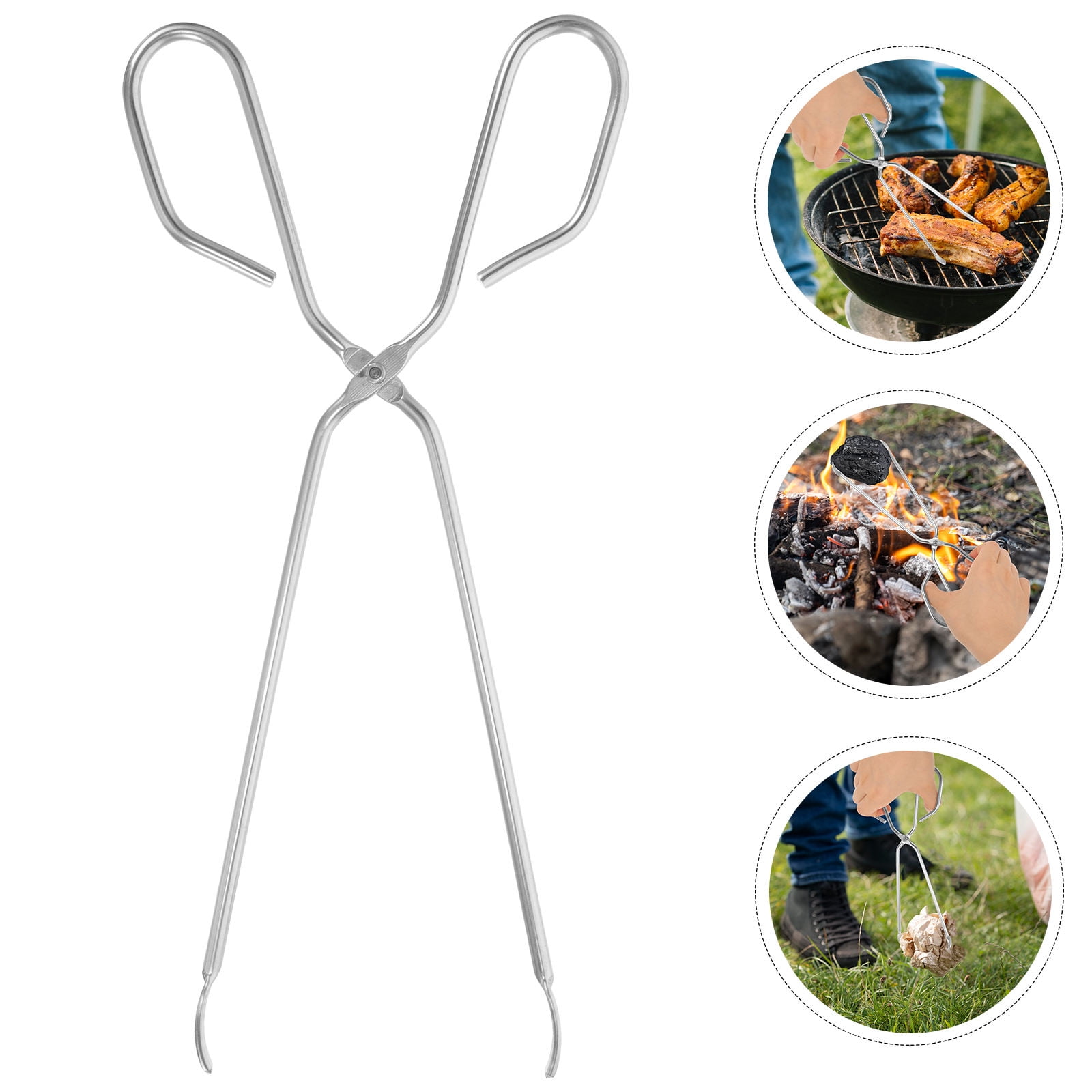 RENACLIPY Stainless Steel Garbage Pickup Tool for Indoor and Outdoor ...