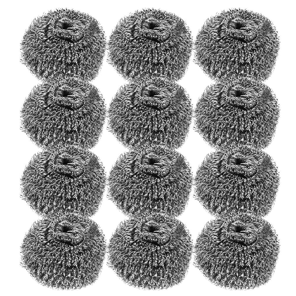 RENACLIPY Stainless Steel Kitchen Scrubber Heavy Duty Cleaning Pad for ...