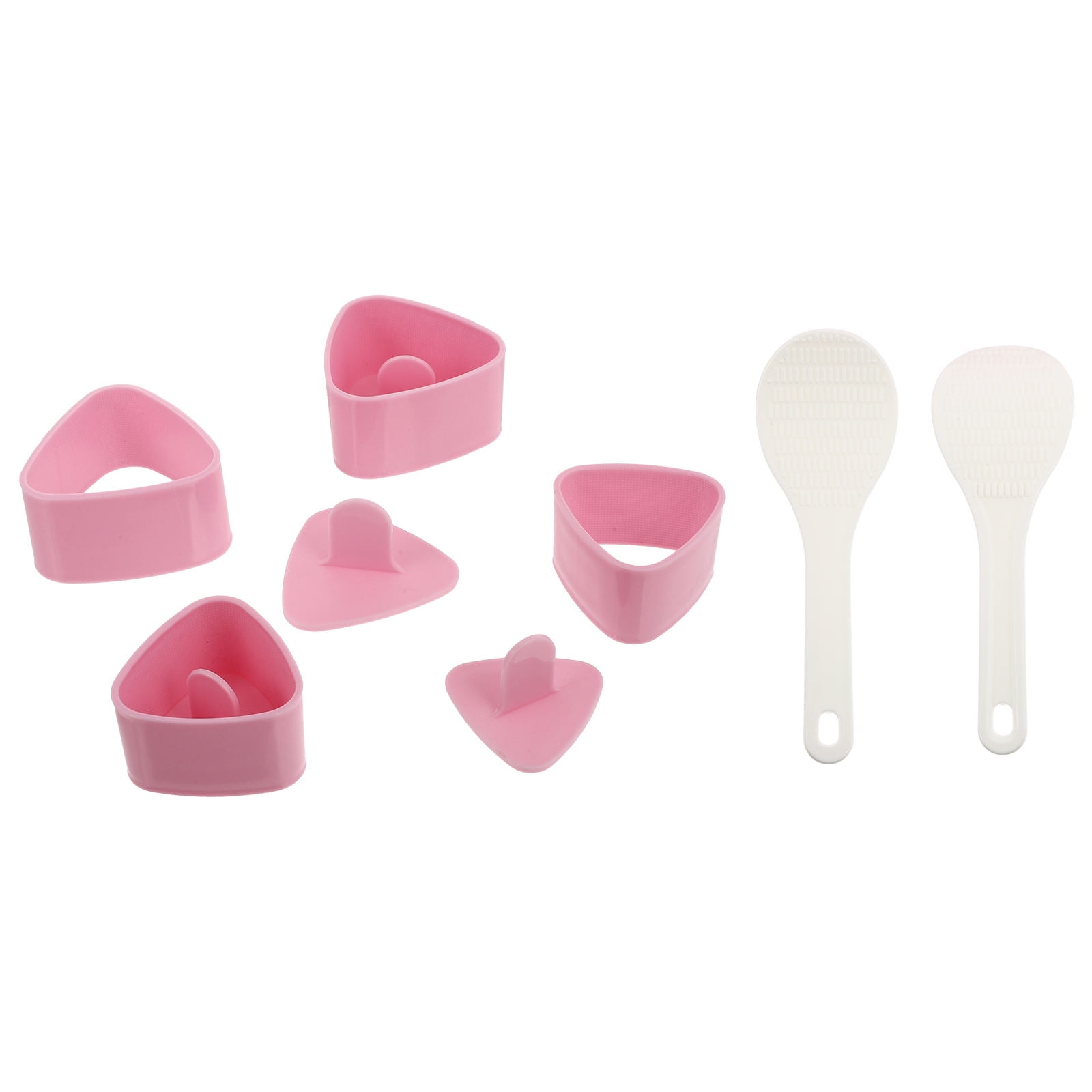 RENACLIPY Cute Sushi Molds 2 Sets Food Grade PP DIY Rice Shaper Home ...