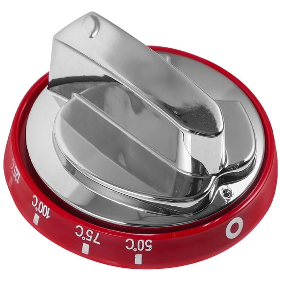 Red Stove Knob