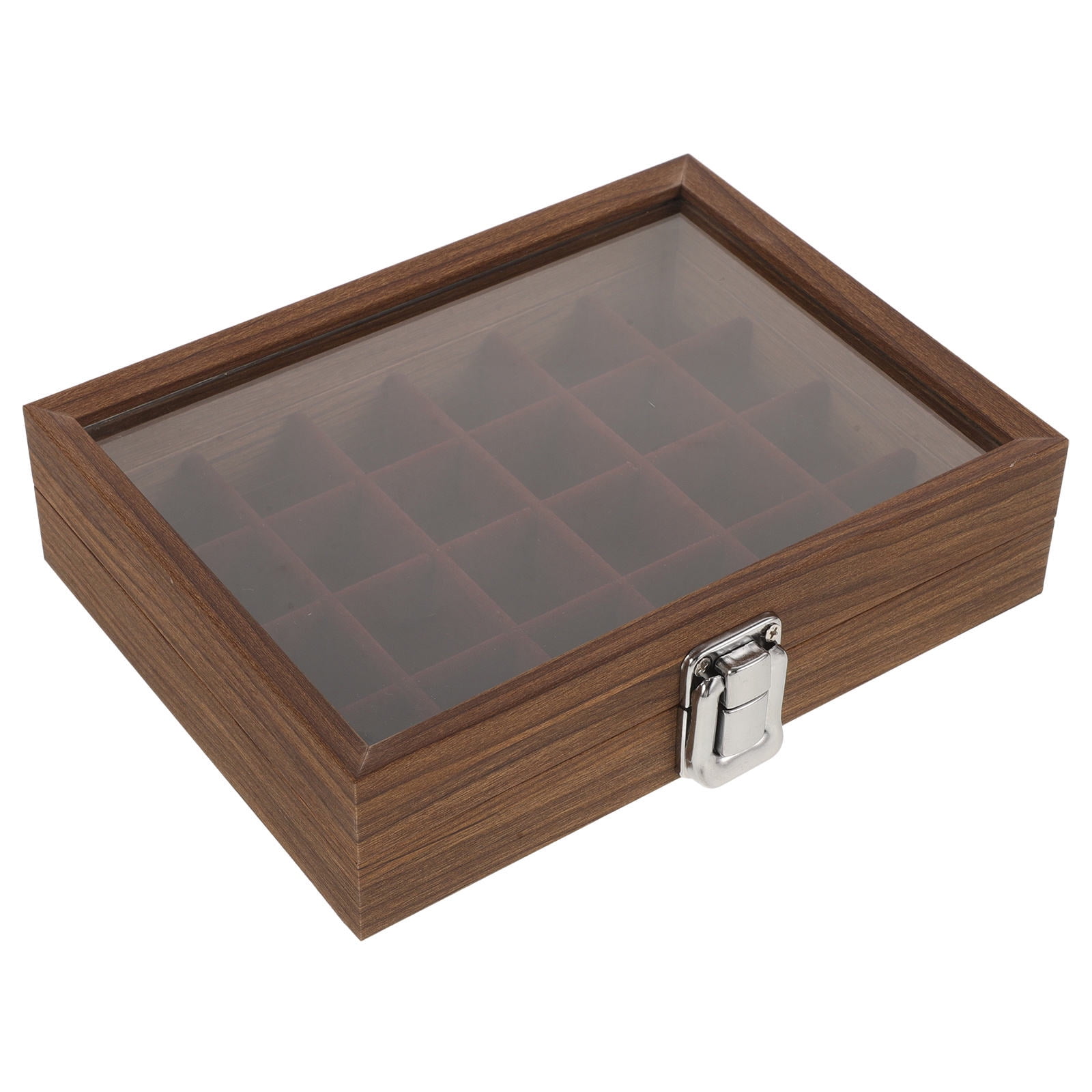 RENACLIPY Walnut Wood Elegant Box Organizer Set for Women - Stylish ...