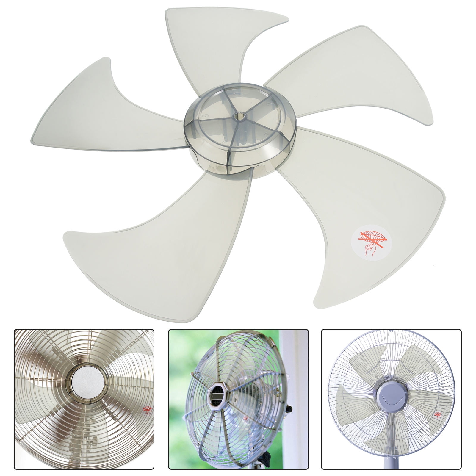 RENACLIPY Five-Leaf Fan Blade 1Pack 35X35cm for Standing Pedestal Fan ...