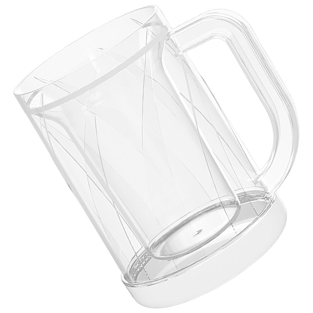 RENACLIPY Freezer Mugs 1Set Cylindrical Reusable Plastic For Cold ...