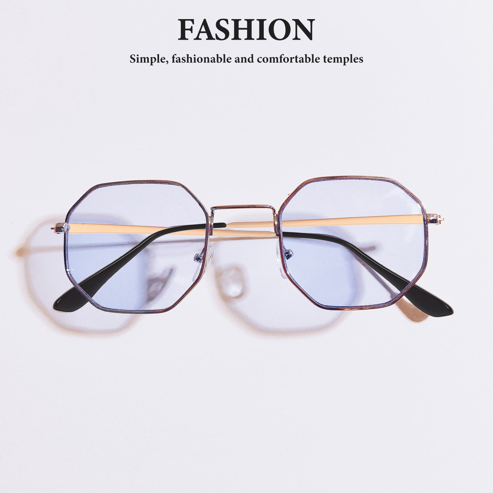RENACLIPY Eyeglass Replacement Temples Metal 2 Pairs For Fashion ...