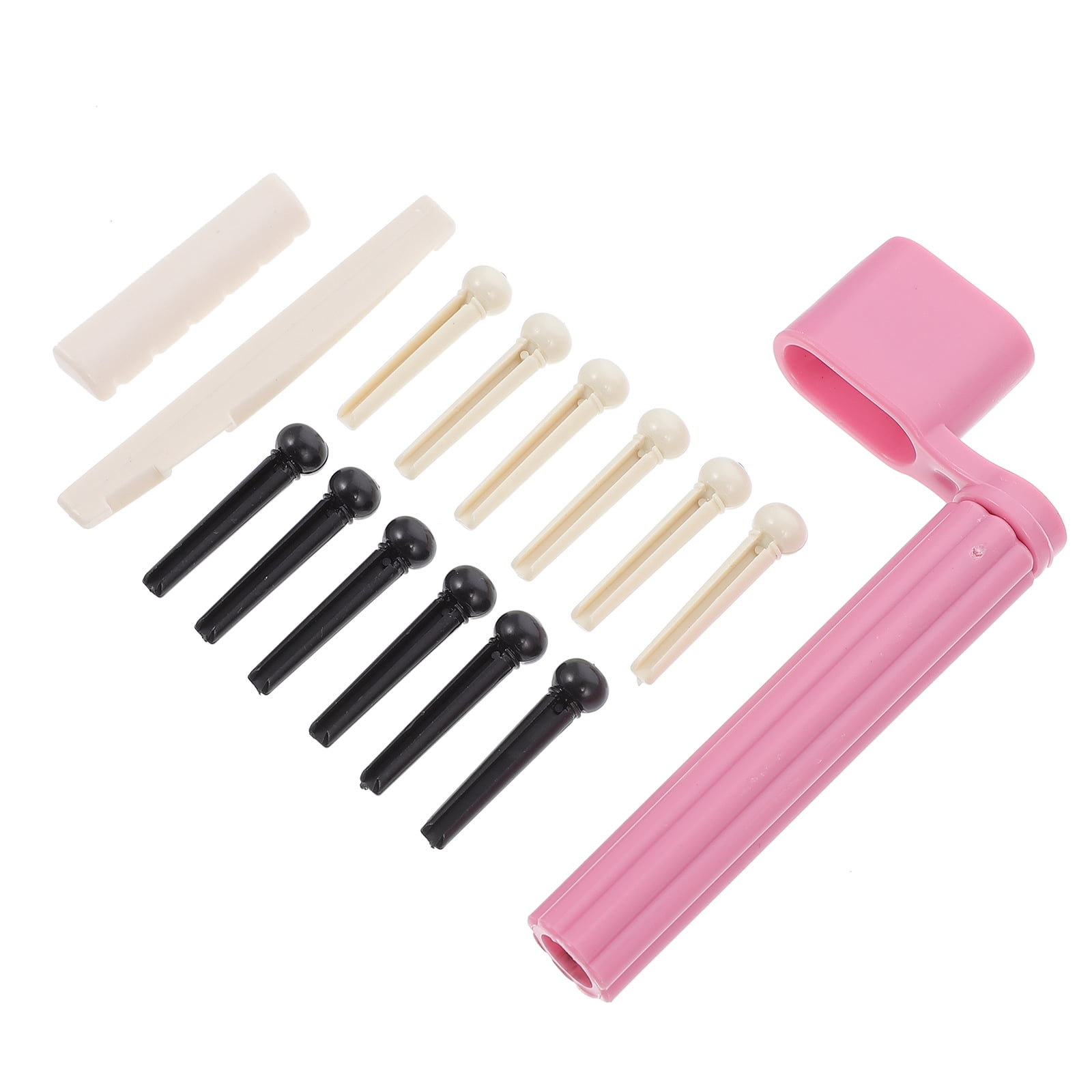 RENACLIPY Guitar Nut And Saddle Set 15 Pcs Abs Material Assorted Color ...