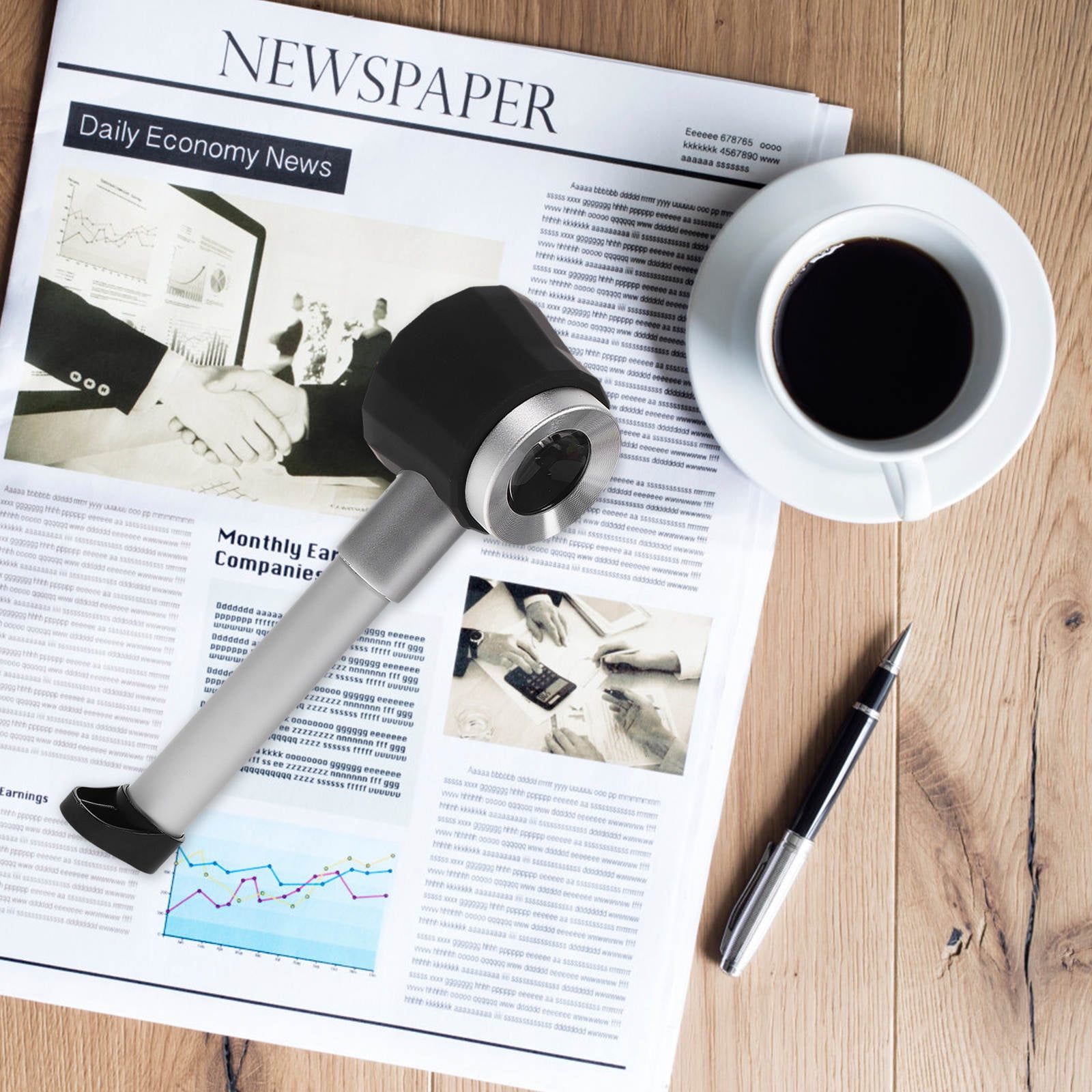 RENACLIPY Handheld Magnifier Glass 1Pcs for Jewelry Appraisal with 10X ...