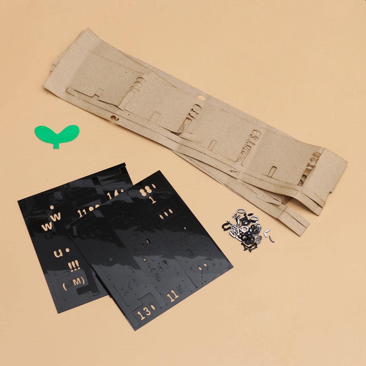 RENACLIPY Height Measurement Ruler Wall Height Chart for Kids Black ...