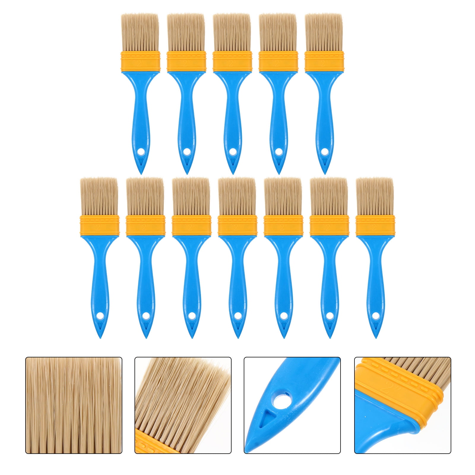 RENACLIPY Indoor Use Paintbrush 20Pcs Set for Homeowners and Wall ...