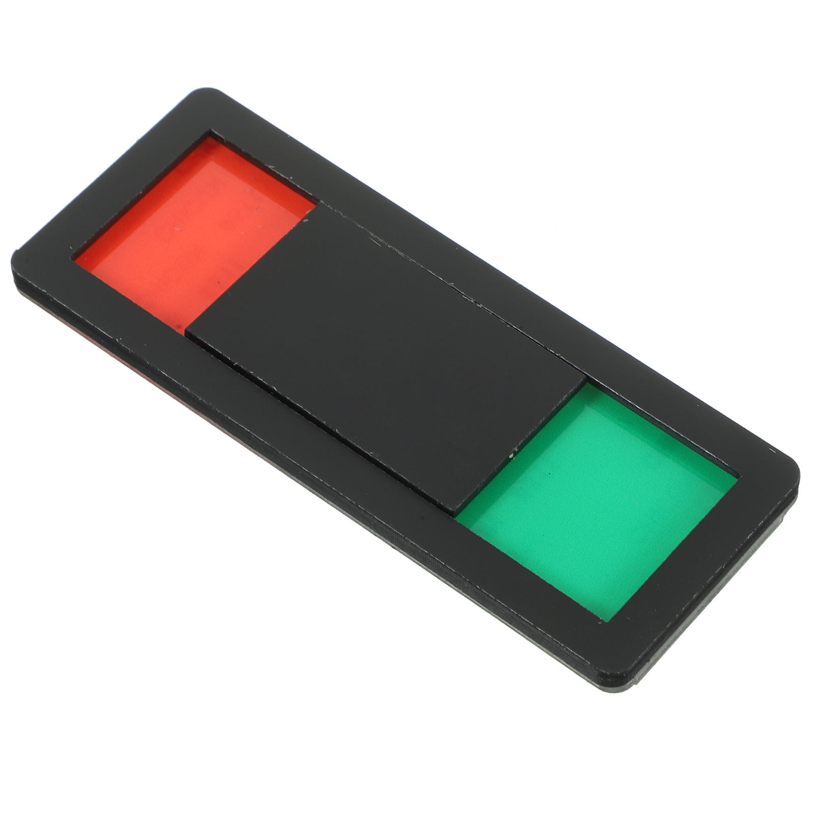 RENACLIPY Black Rectangle Magnetic Design Privacy Sign Office Bathroom ...