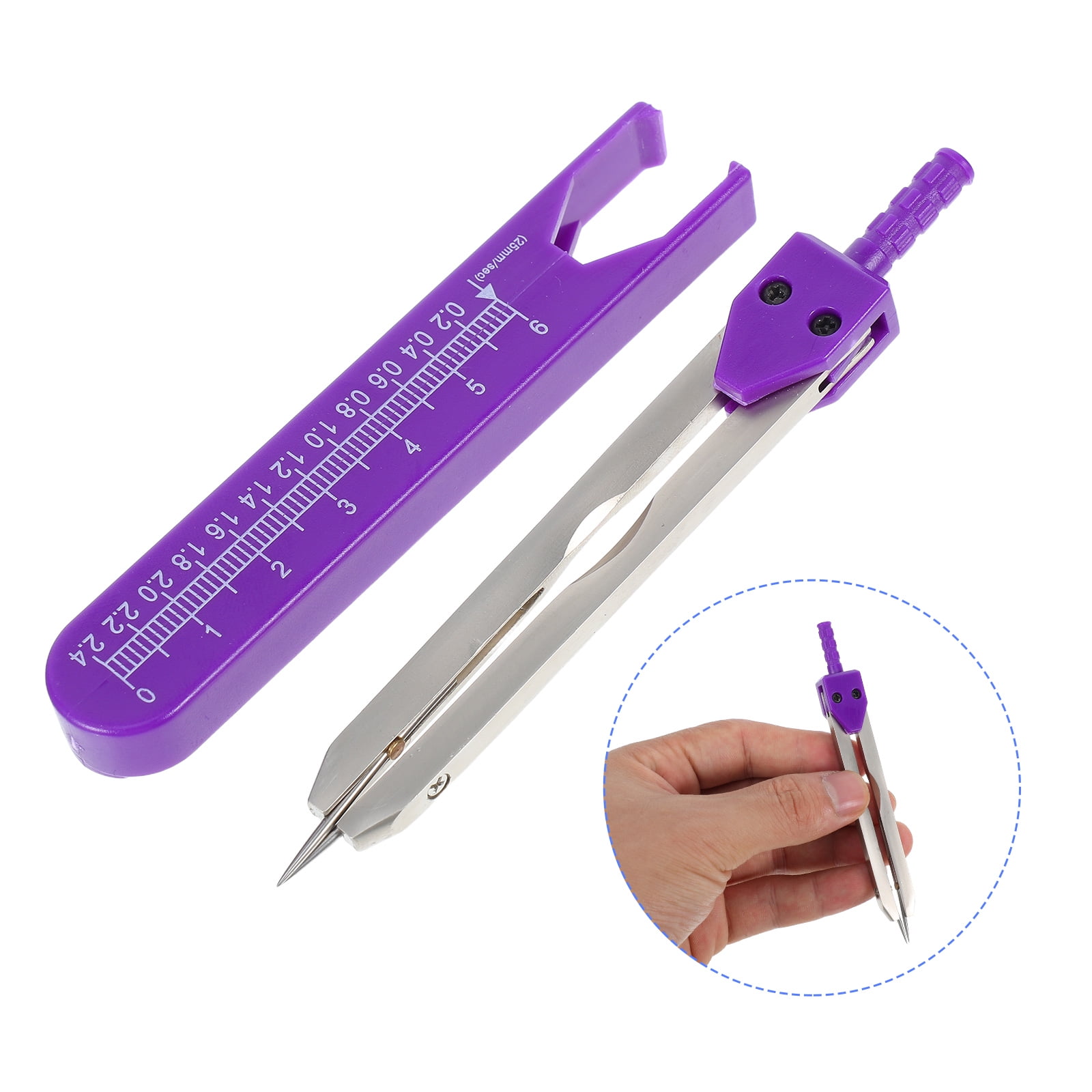 RENACLIPY Medical Calipers For Clinical Assessment Purple Iron Tool ...