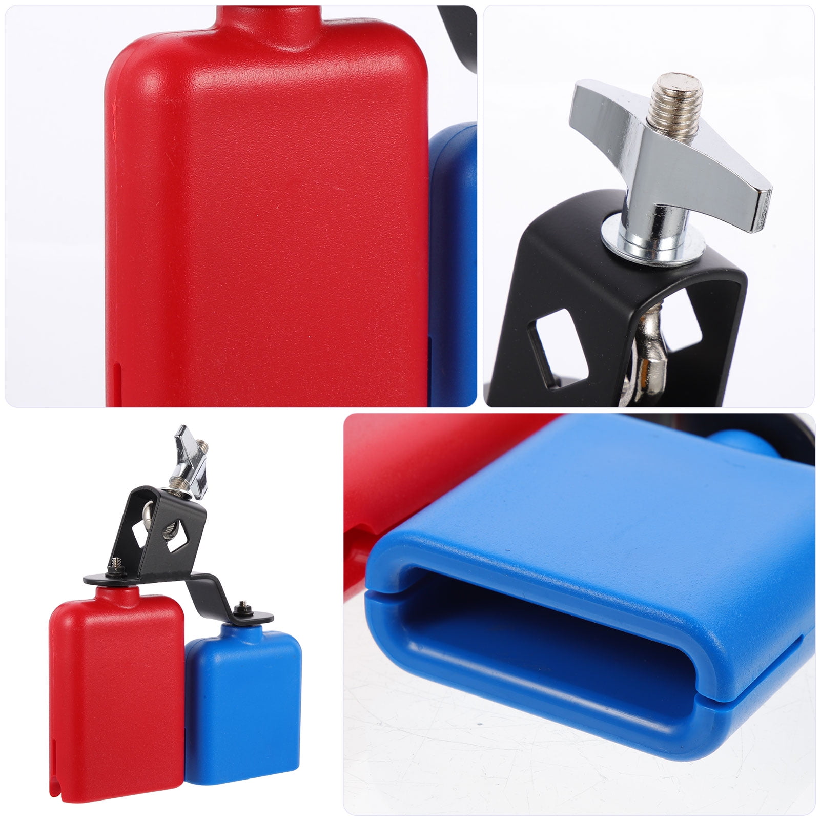 RENACLIPY Metal Cheering Cowbell with Handle for Music Practice Simple ...