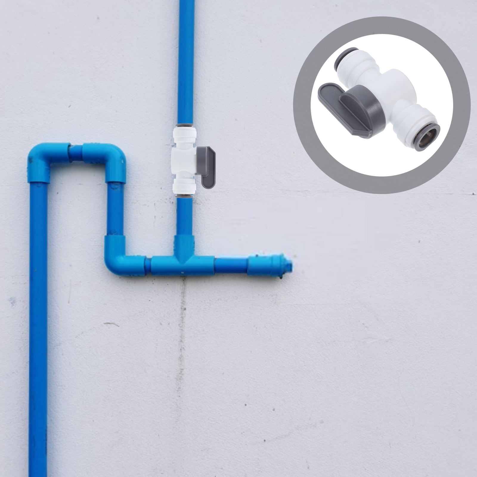 RENACLIPY Multi Color Purifier Ball Valve with Threaded Quick Connect ...