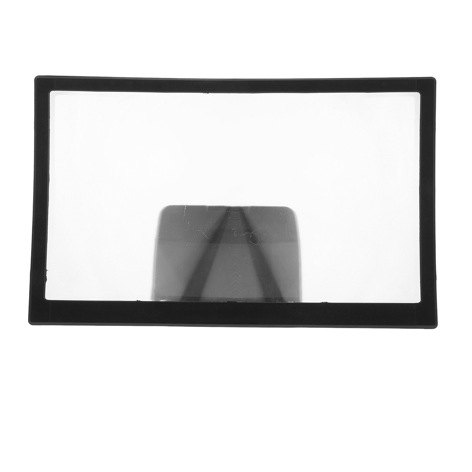 RENACLIPY Sleek Curved Phone Magnifier Black ABS Acrylic Screen for ...