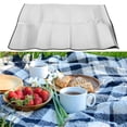 RENACLIPY Folding Mat Pad for Camping Plated Silver Waterproof Double ...