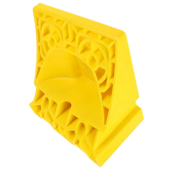RENACLIPY Portable Yellow Rv Wheel Chock Plastic Stabilizer Block for ...