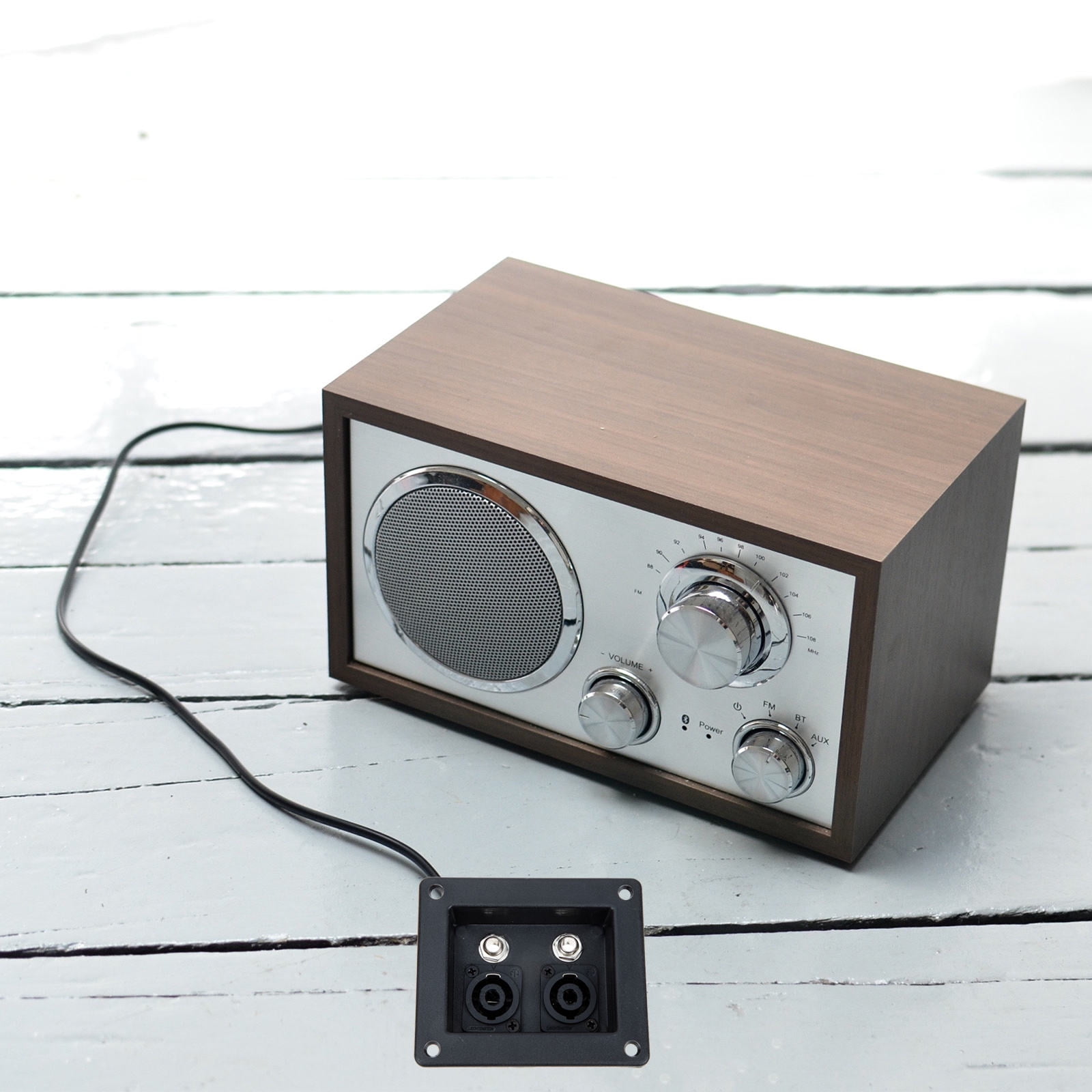 RENACLIPY Rectangular Wiring Board 1Pcs with Speaker Plugs for ...